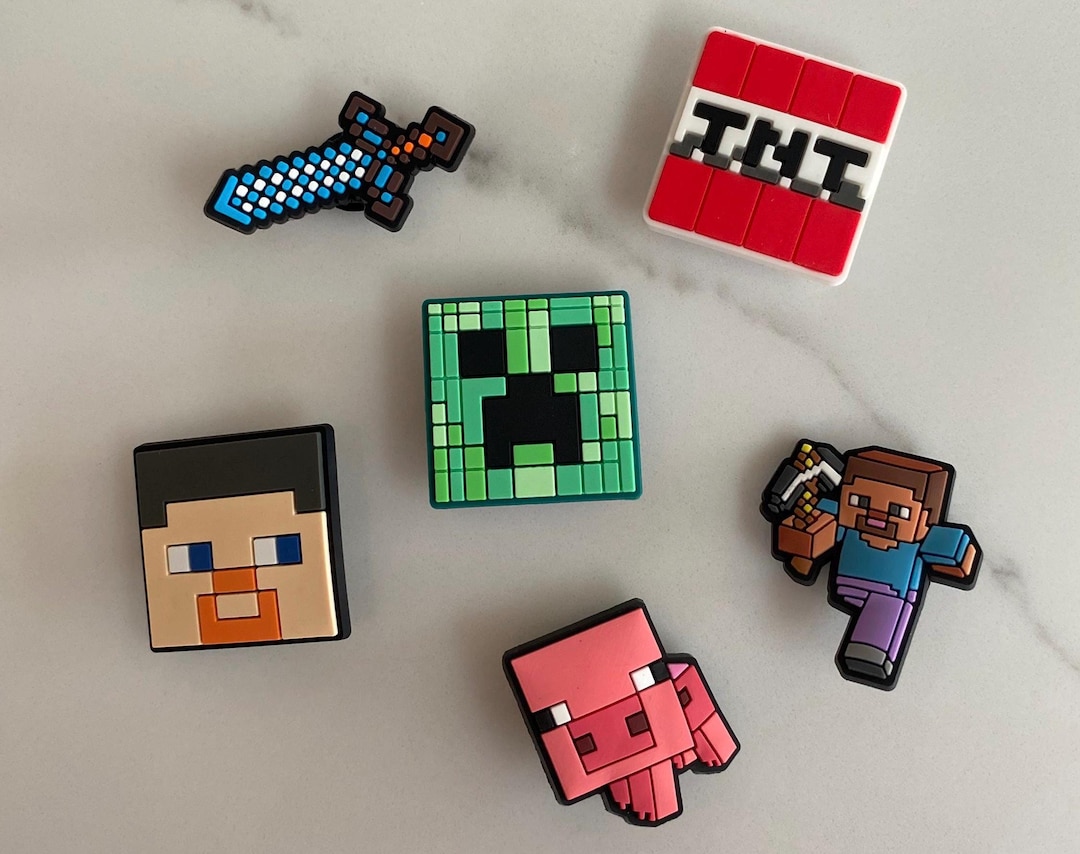 Minecraft TNT Style Crocs Charms Shoe Jibbitz Croc Clog Charm Jibbit - Etsy