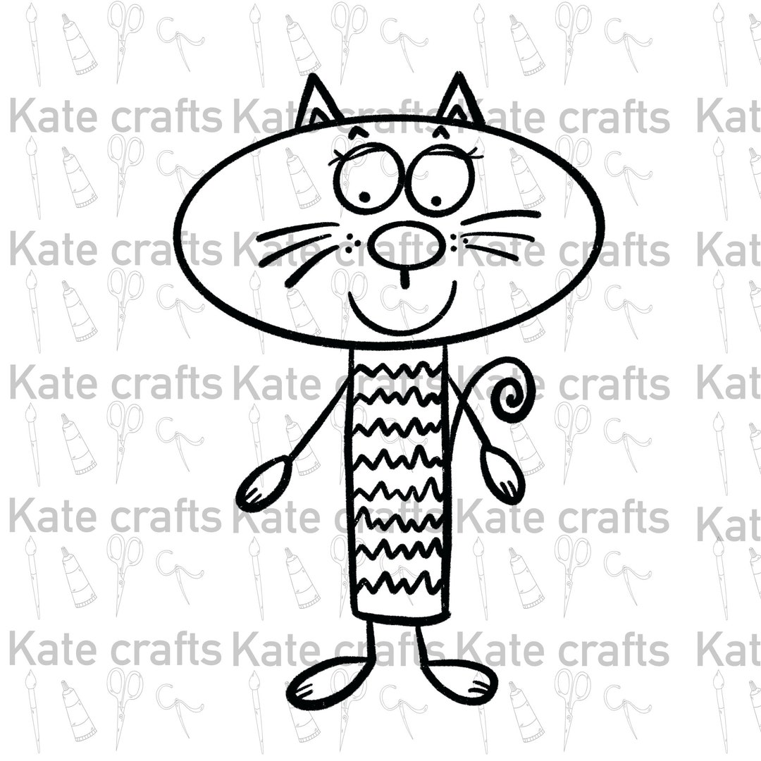 INSTANT DOWNLOAD - Cat Pip - Etsy
