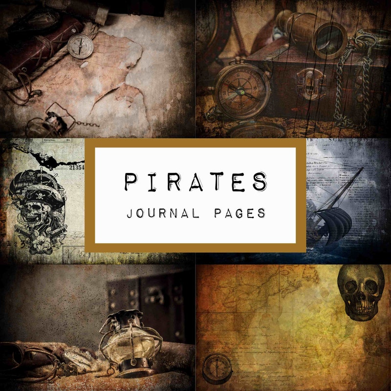 Pirate Journal - Etsy