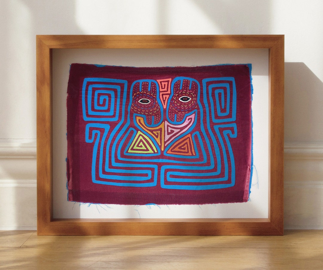 Vintage Unframed Latin America Fish Folk Art Handcrafted - Etsy