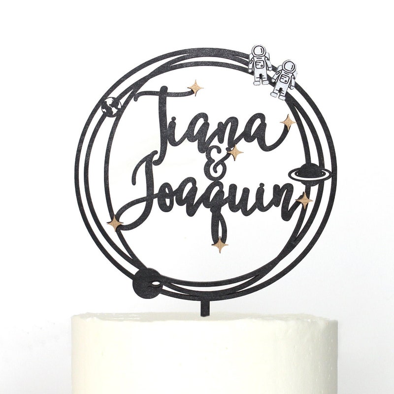 Astronomy Cake Topper - Etsy