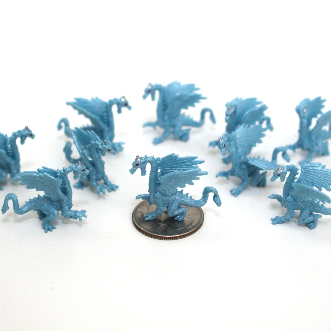 Set of Miniature Dragons Mini Dragons Terrarium Supplies Teeny Tiny ...