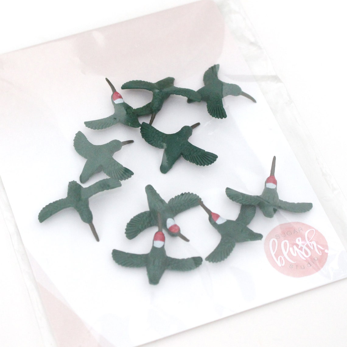 Set of Miniature Hummingbirds Mini Hummingbird Terrarium - Etsy