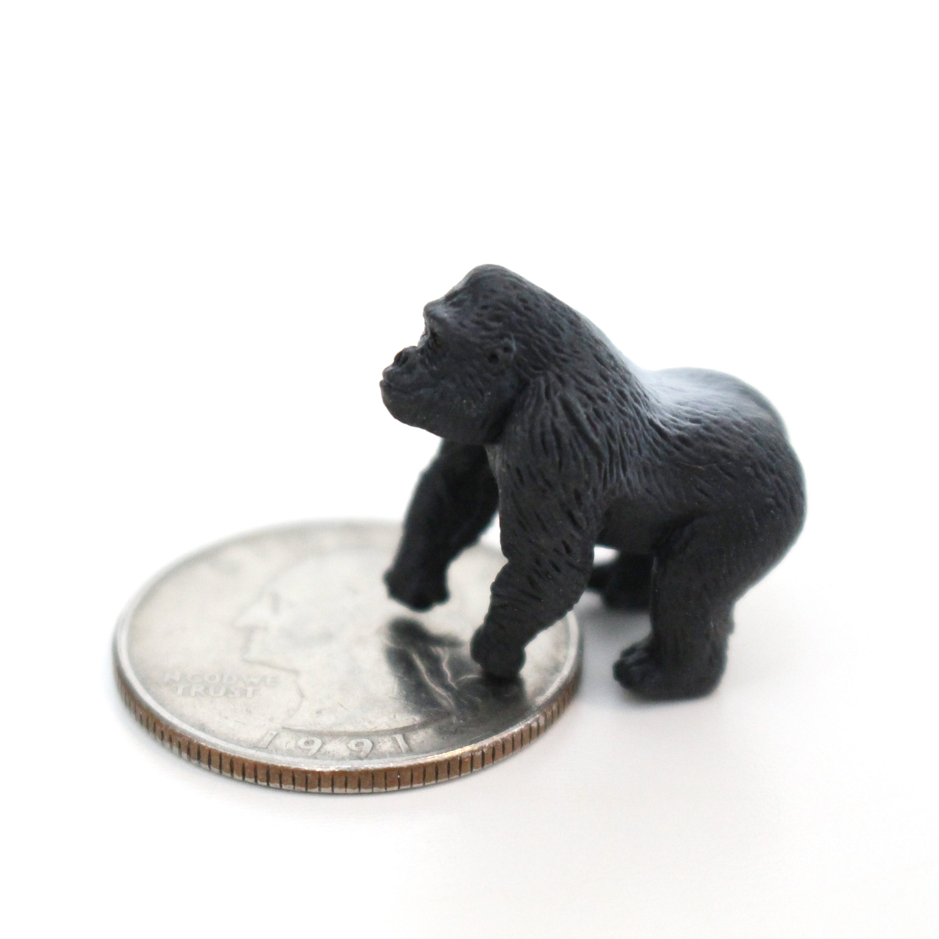 Set of Miniature Gorillas Mini Silverback Gorillas - Etsy