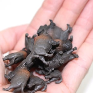 Set of Miniature Buffalo - Mini Buffalo - Bison - Terrarium Supplies ...