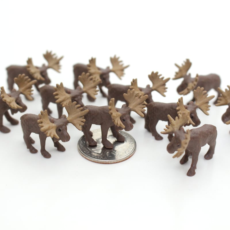 Moose Figurine - Etsy