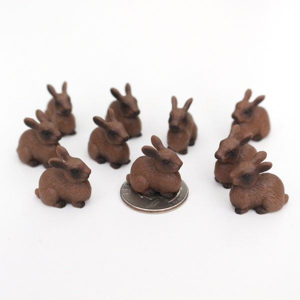 Easter Rabbit Figures - Etsy
