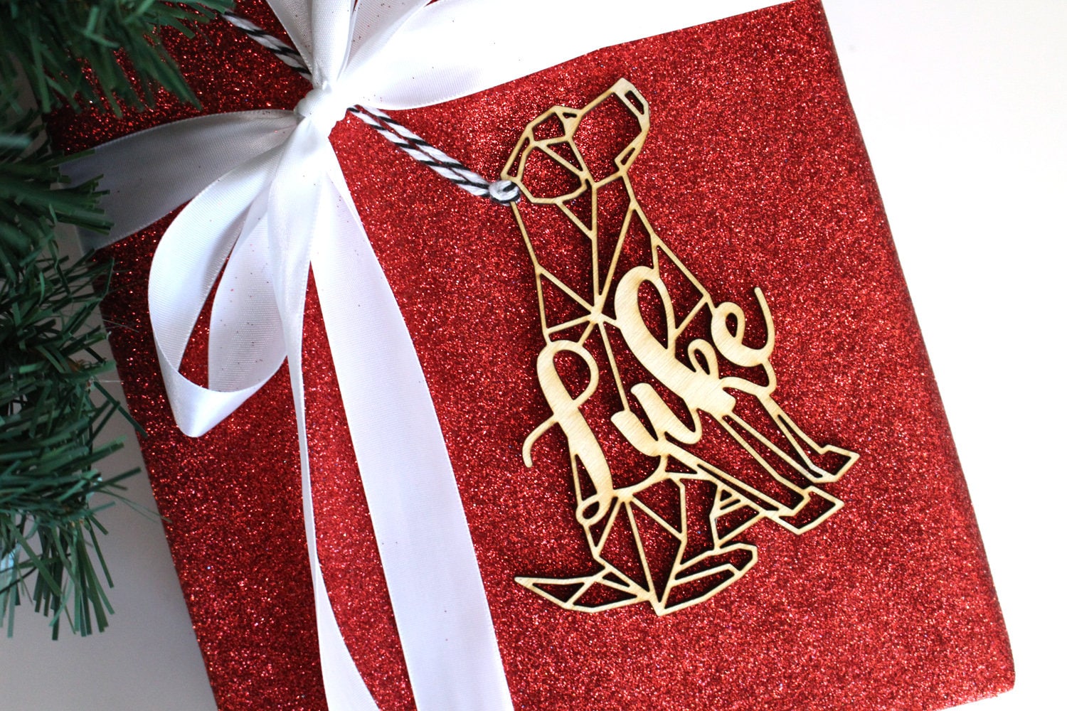 Modern Geometric Labrador Chocolate Black Lab Dog Animal | Etsy