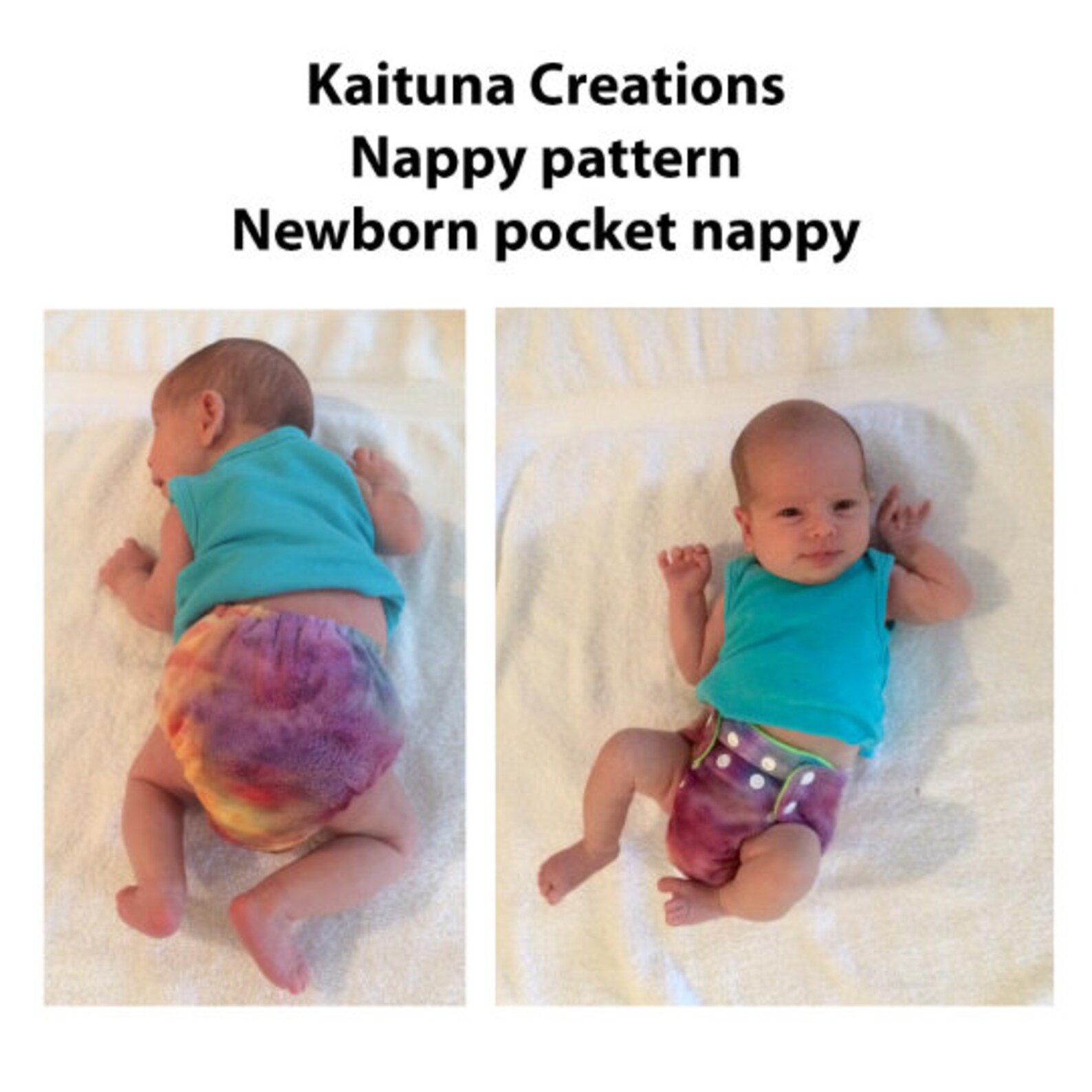 Doll and Newborn Nappy/diaper Pattern PDF Multi Nappy Pattern - Etsy