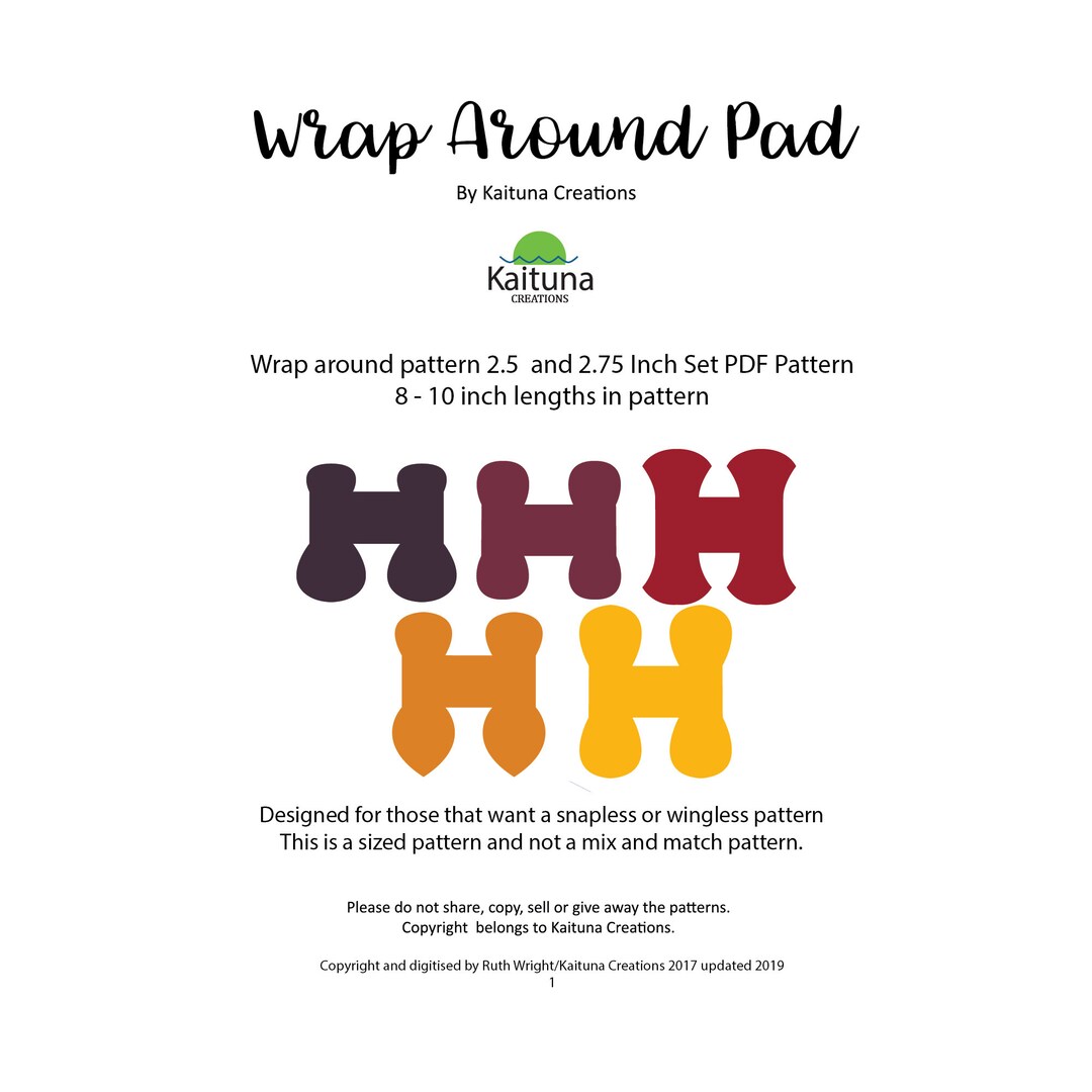 Bumblebee Wrap Around Pattern, 12, 14, 16, and 18 Inches, 3 Inch Width ...