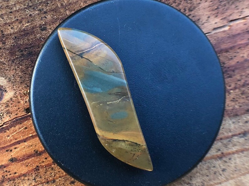 Swooping Shaped Morrisonite Jasper Freeform Cabochon High Polish With ...