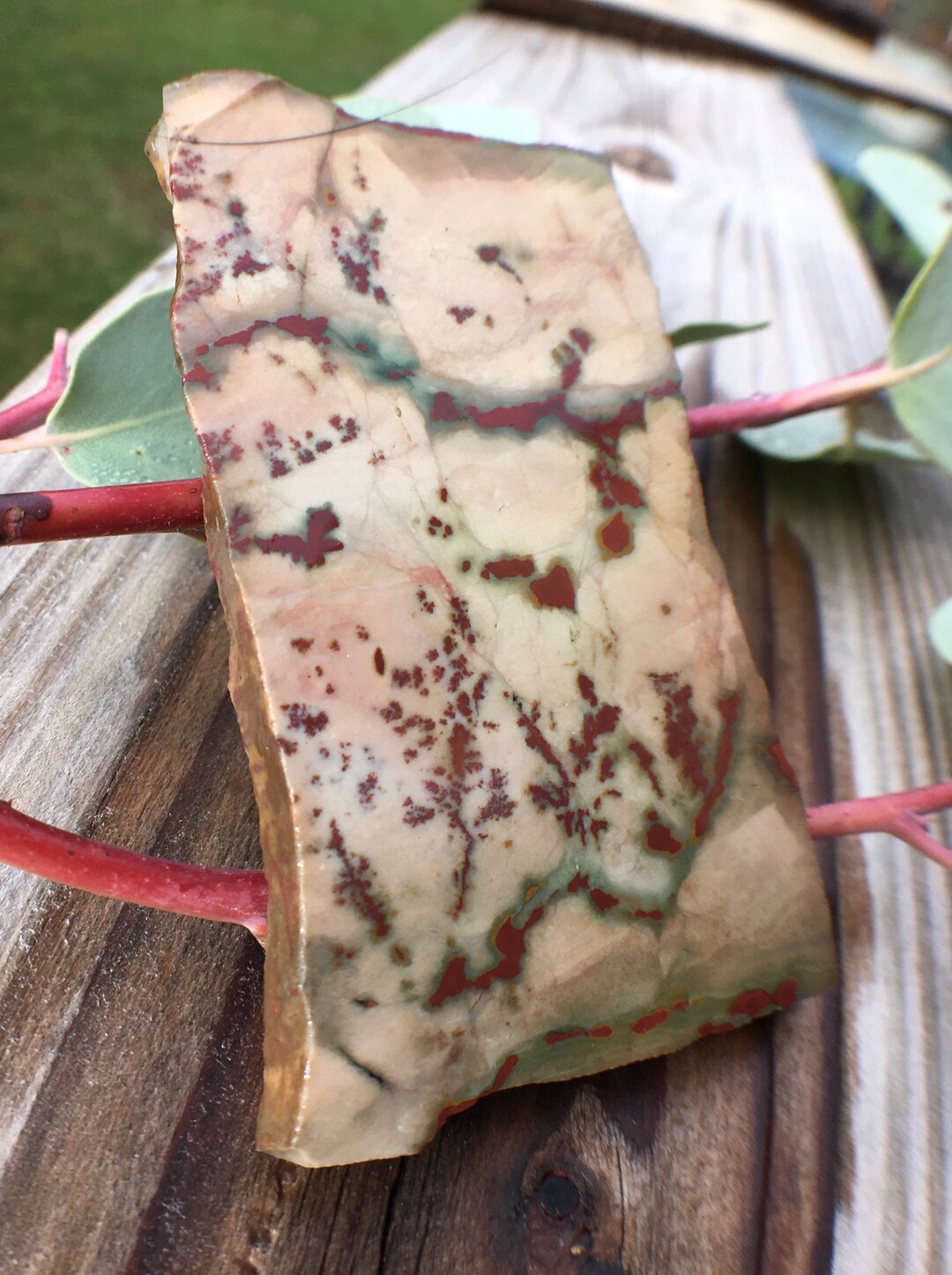 Buy Outstanding Owyhee Chinese Dendritic Jasper Slab Flower Jasper ...