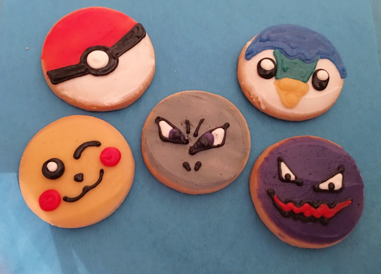 1 Dozen Individually Wrapped Pokemon Cookies | Etsy