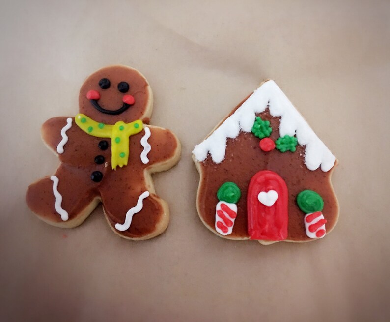 1 Dozen Individually Wrapped GINGERBREAD Man and GINGERBREAD House ...