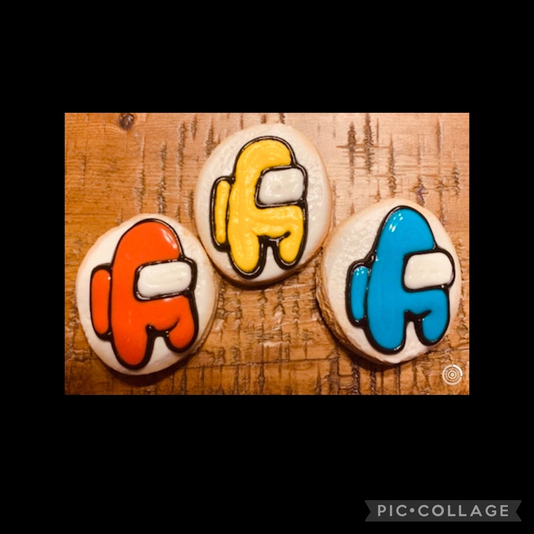 1 Dozen Among Us Cookies - Etsy