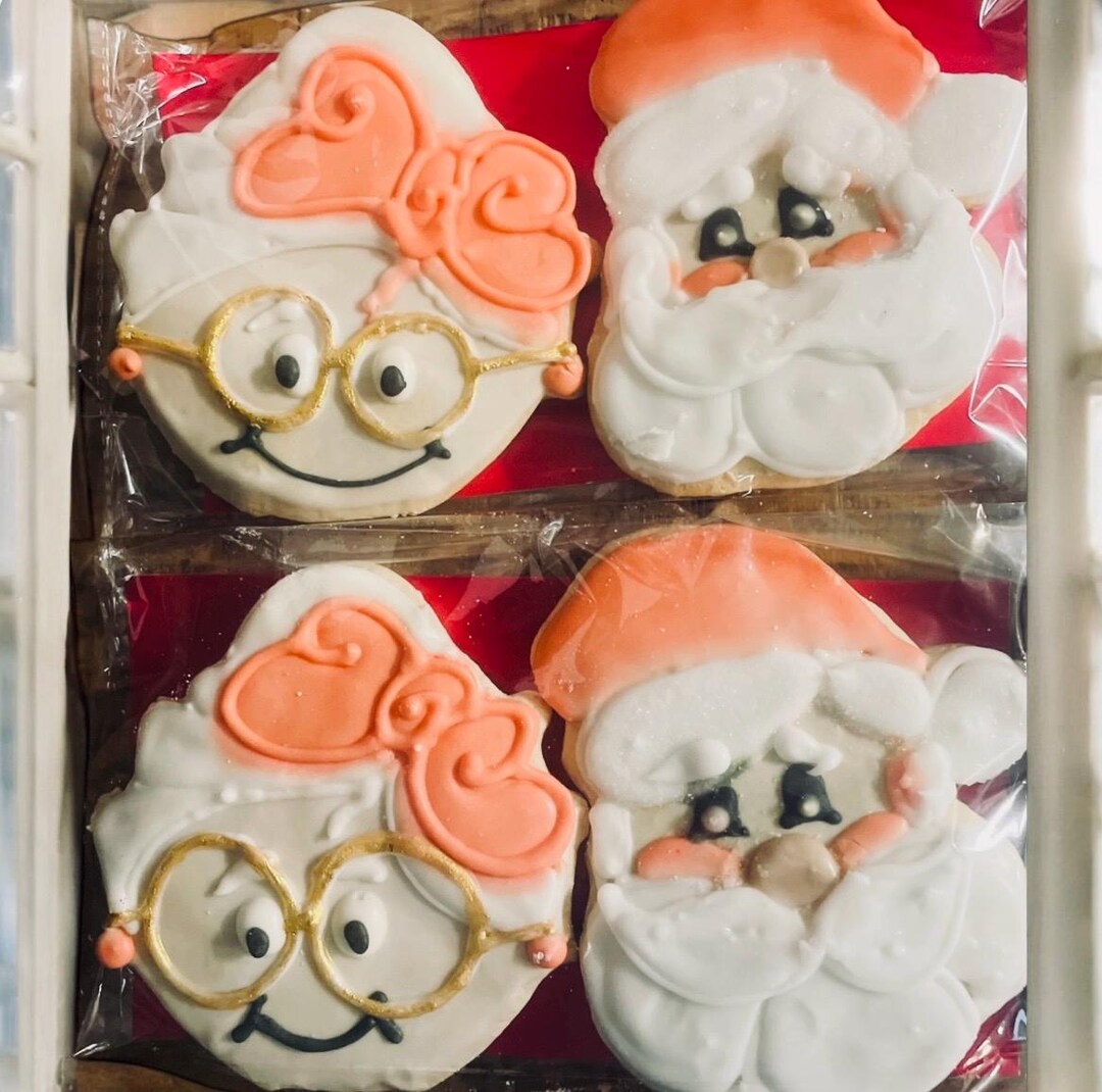 1 Dozen Individually Wrapped Christmas Decorated Cookies - Etsy