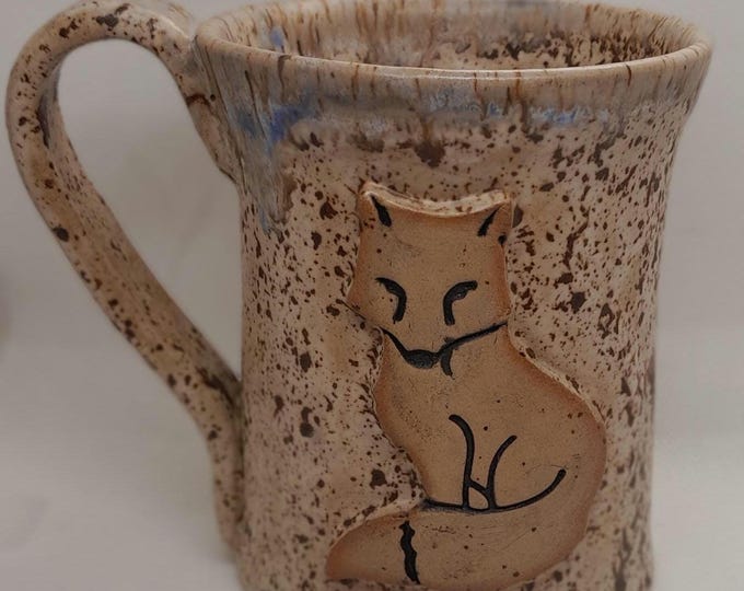 Fabulous Fox Mug Handmade Ceramic - Etsy UK