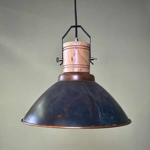 Copper Pendant Light - Etsy