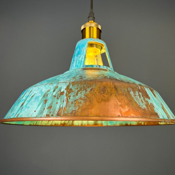 Copper Light Fixture - Etsy