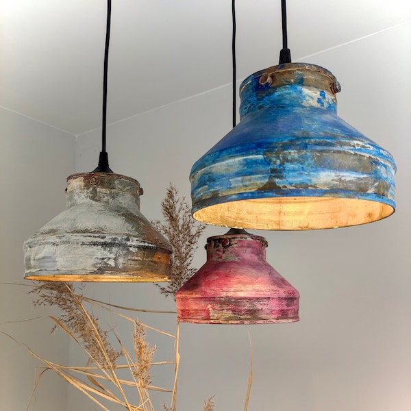 Rustic Pendant Light - Etsy