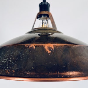 Industrial Lighting , Copper Lamp ,patina Light Fixture ,rustic ...