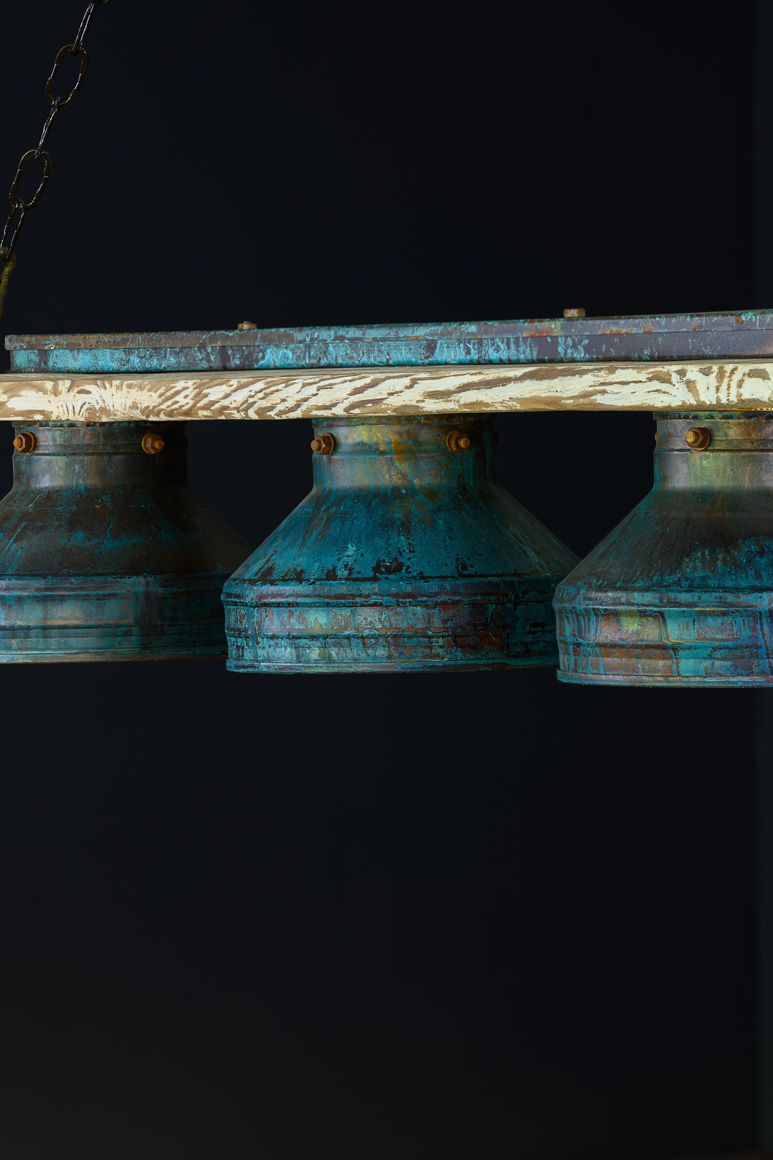 Industrial Lighting Copper Lamp patina Light Fixture - Etsy