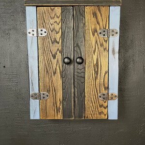 Handmade Rustic Oak Wood Cabinet - Artisanal Charm for Your Home - Etsy