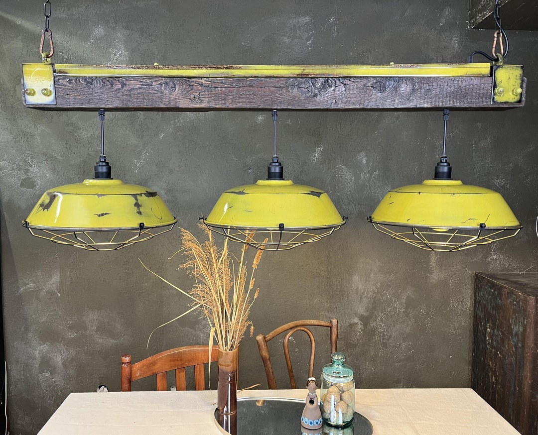 Industrial Lighting , Dining Room Light ,light Fixture ,rustic ...