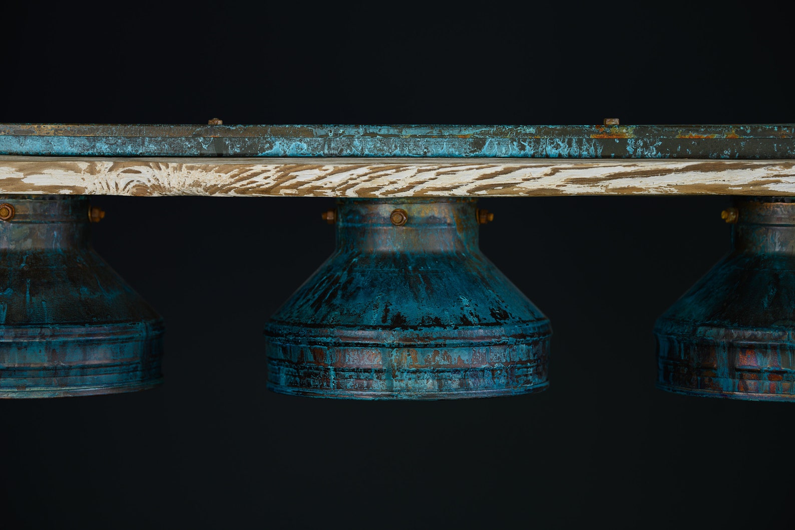 Industrial Lighting Copper Lamp patina Light Fixture - Etsy