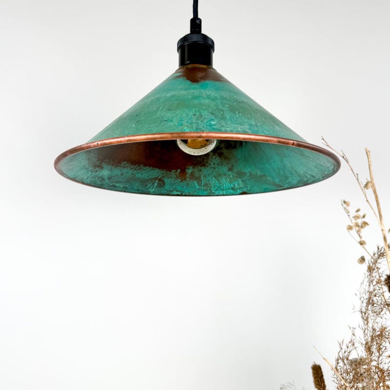 Copper Lamp Shade - Etsy UK