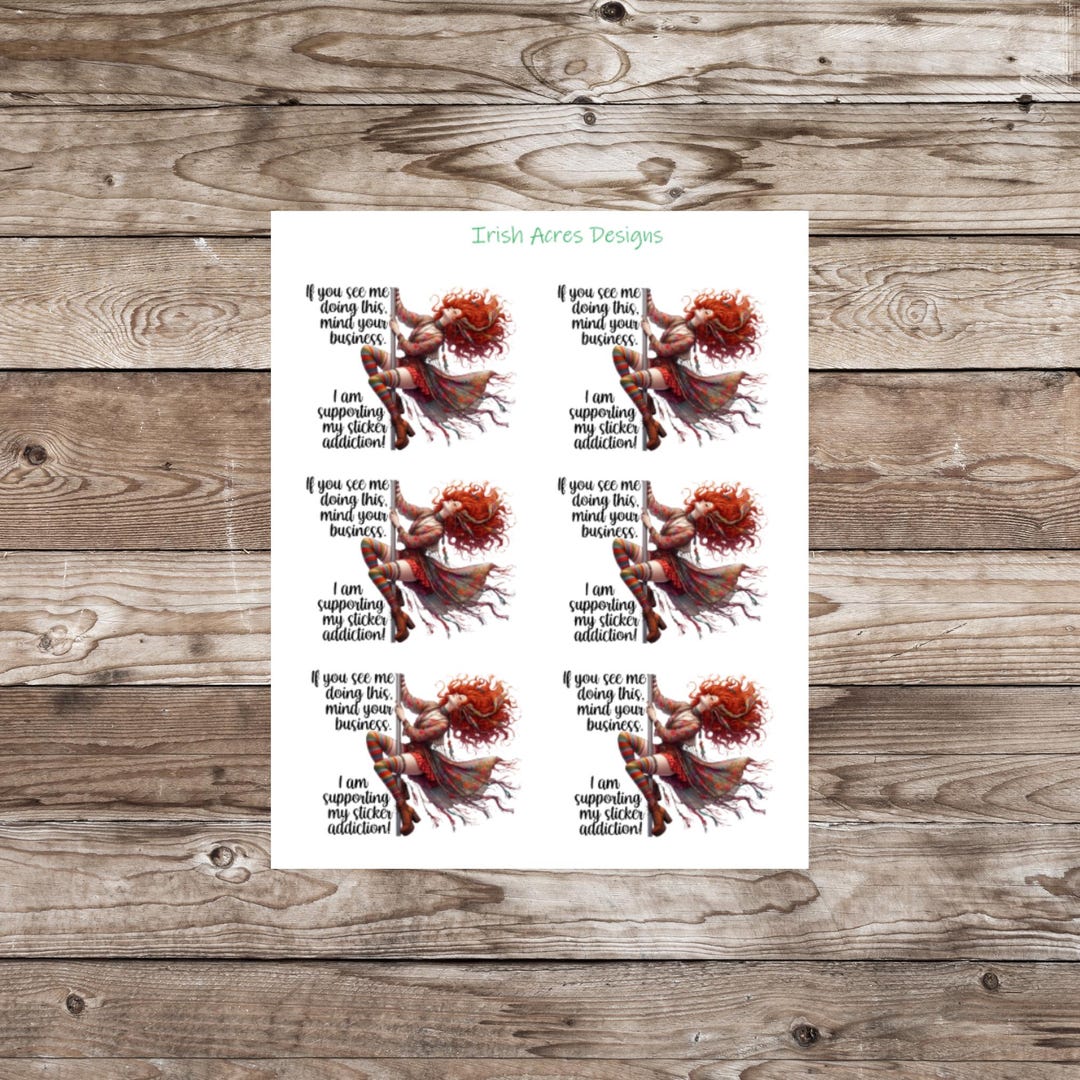 Mind Your Business Journaling Sticker Sheet - Etsy