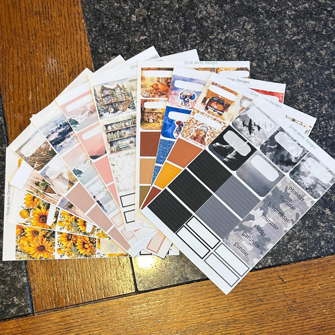 Academic Planner Clearance Bags Planner Stickers - Etsy