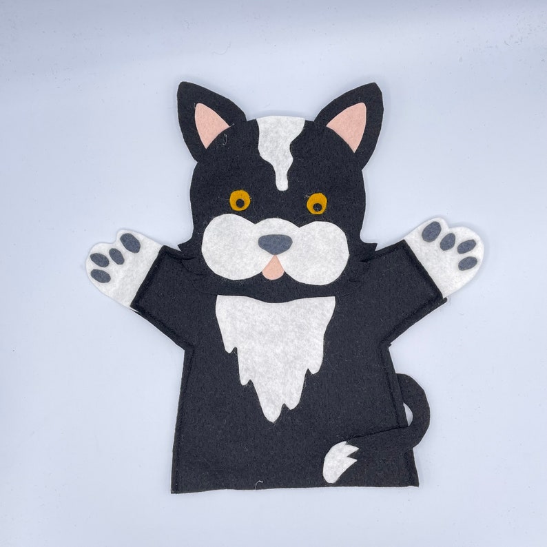 Cat Hand Puppet Pattern PDF Pattern for Hand Puppet Puppet - Etsy
