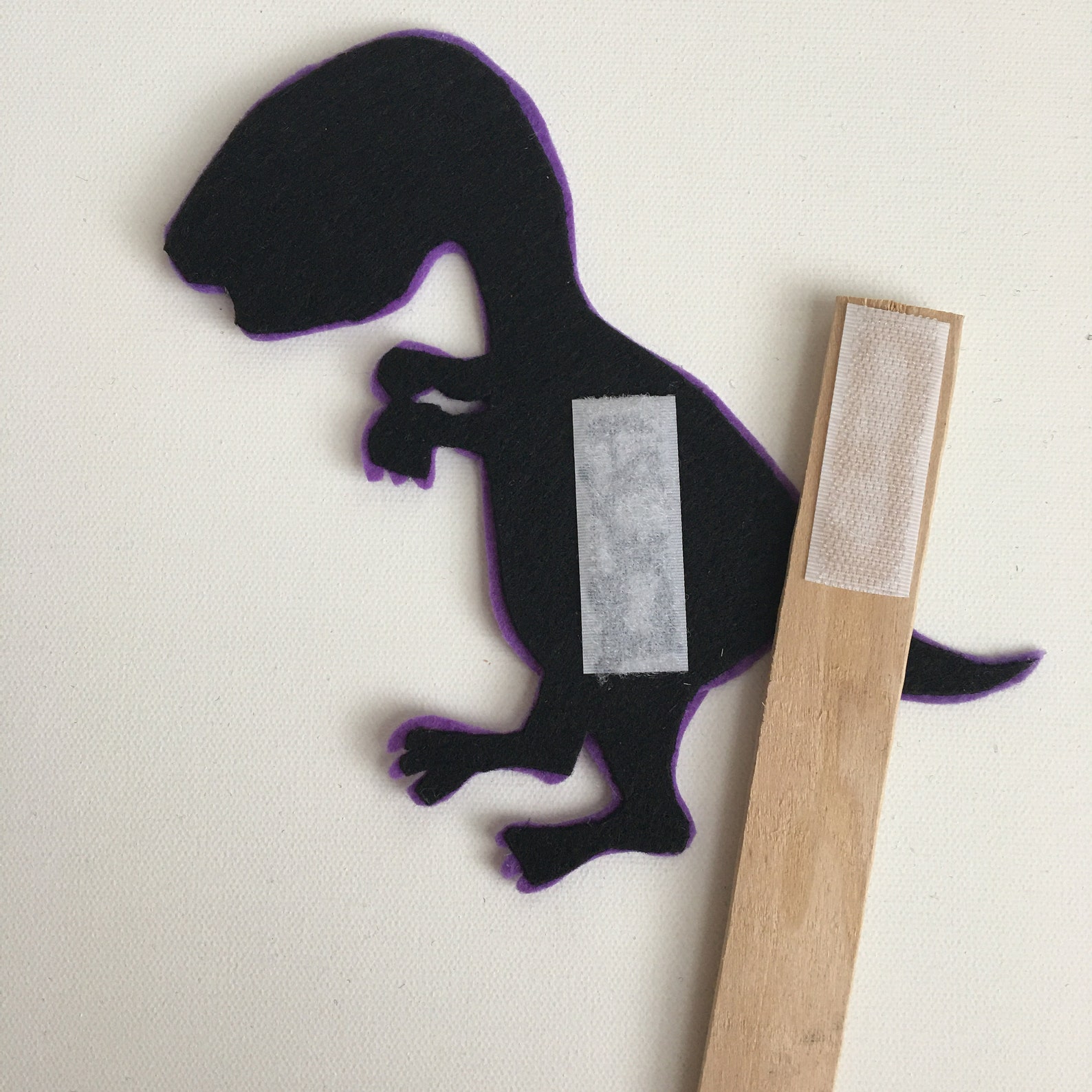 Dinosaur Stick Puppets & Felt Board Pattern, DIY Toy (downloadable ...