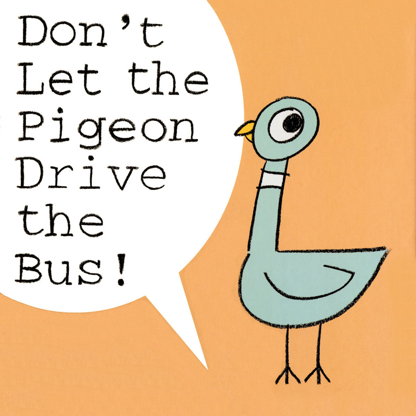 Don't Let the Pigeon Drive the Bus Pattern to Make the | Etsy
