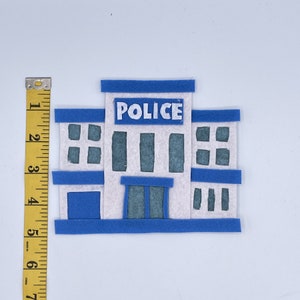 Our Town 4 DIY Patterns for 7 Felt Buildings for Felt Story Board or ...