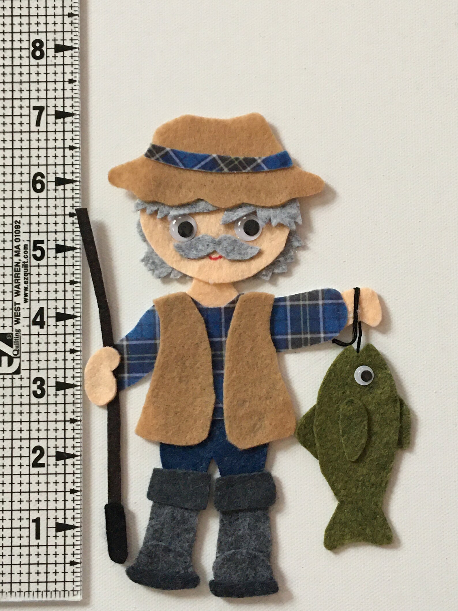 Gone Fishing Felt Story Pattern PDF Felt Pattern Instant - Etsy Canada