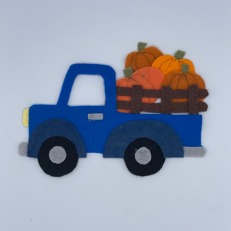 Pilgrims, Pumpkins, & A Scarecrow Autumn Harvest Felt Board Pattern for ...