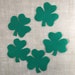 5 Little Shamrocks, Felt Story Pattern, Preschool Rhyme, St. Patricks ...