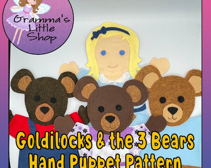 Goldilocks and the Three Bears Paper Theater: DIY Craft Kit - Etsy Canada