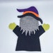 Halloween Hand Puppets Pattern - Create Fun Dracula, Witch ...