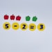 Apple Math Felt Pattern for Simple Counting Addition and - Etsy
