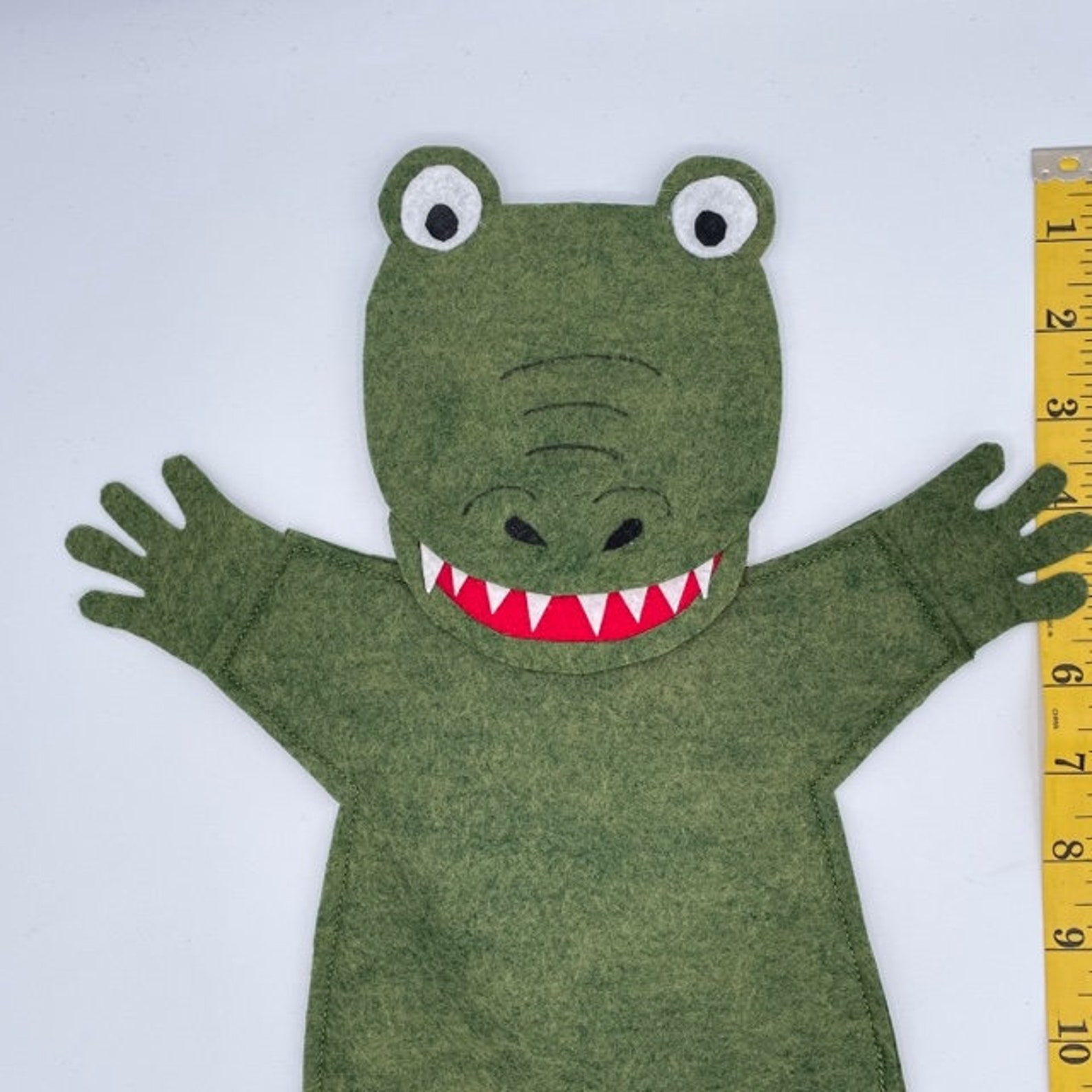 Alligator Felt Hand Puppet Sewing Pattern (PDF Pattern) - Etsy