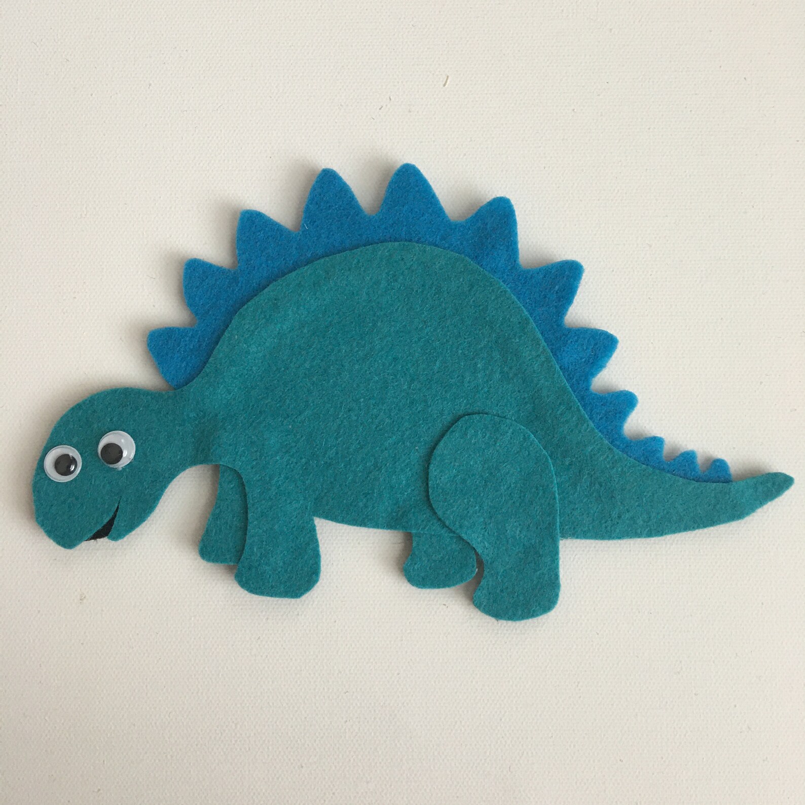 Dinosaur Stick Puppets & Felt Board Pattern, DIY Toy (downloadable ...