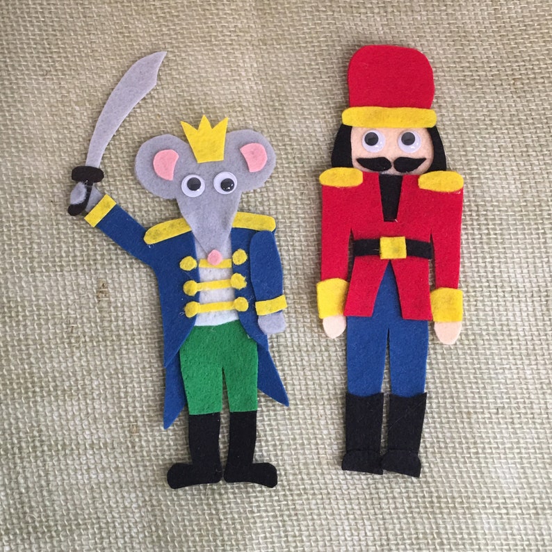 Nutcracker Ballet Felt Board Pattern Nutcracker Felt | Etsy