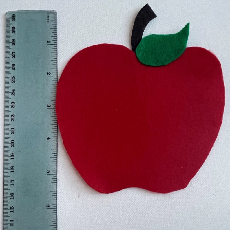 Wiggle Worm and Apples Playing Hide and Seek Felt Board | Etsy