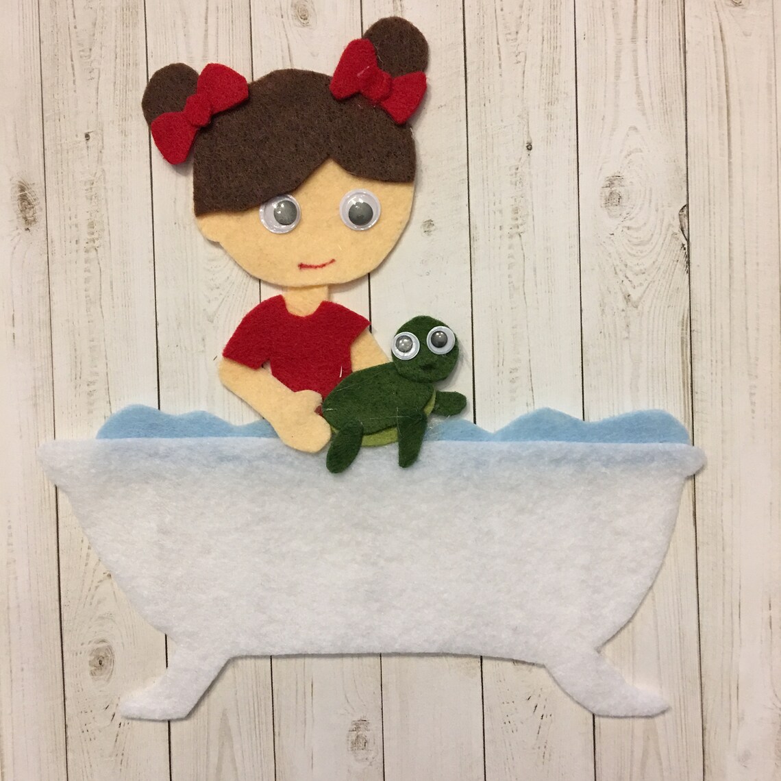 Tiny Tim the Turtle Downloadable PDF File to Make Felt Pieces for a ...