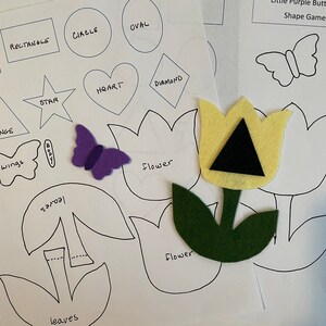 Little Purple Butterfly, Hide and Seek Game, Shapes and Colors Learning ...