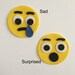Emoji Felt Pattern With 8 Different Emotions, Happy Emoji, Sad Emoji ...