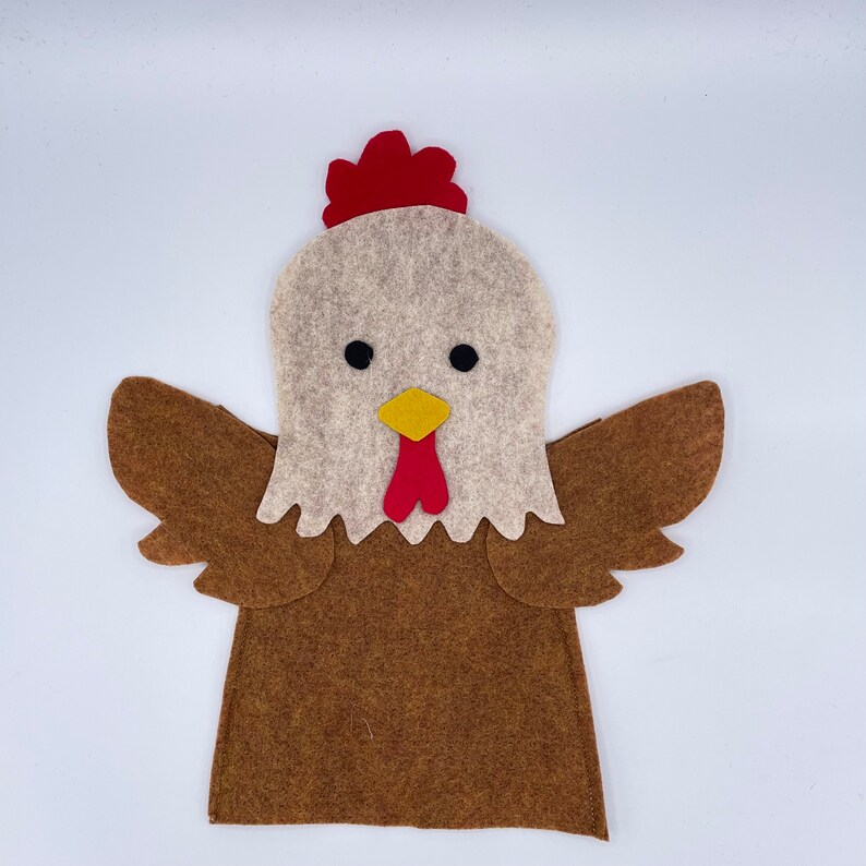 Chicken Hand Puppet Pattern PDF Pattern for Hand Puppet - Etsy